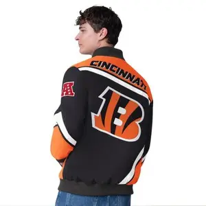 G-III EXTREME Cincinnati Bengals Maximum Racing Full-snap Jacket