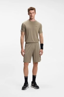 BOSS Stretch-fabric Active Shorts
