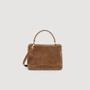 Sandro Tangolino Suede Bag