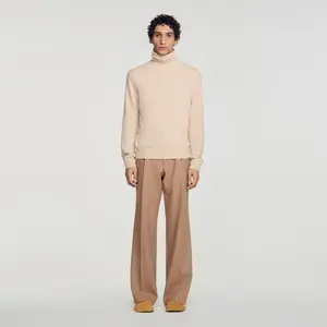 Sandro Roll Neck Cashmere Sweater