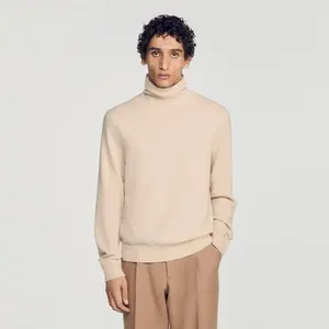 Sandro Roll Neck Cashmere Sweater