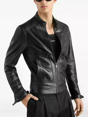 Dolce & Gabbana Nappa Leather Jacket