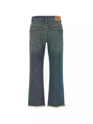 Isabel Marant Étoile Faded Effect Frayed Jeans