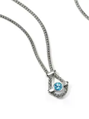 John Hardy Icon Blue Topaz Necklace
