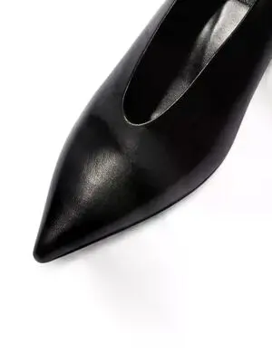 AeydĒ Clara Pointed-toe Kitten-heel Pumps