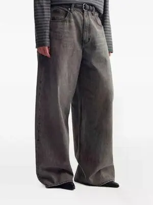NILI LOTAN Wide-leg Jeans - Grey