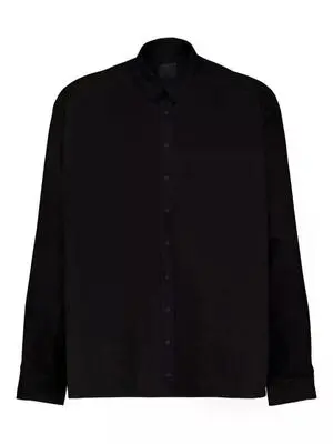 Givenchy Long-sleeved Denim Shirt - Black