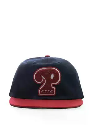 PARRA Ball Sports 6 Logo-patch Six-panel Cap - Blue