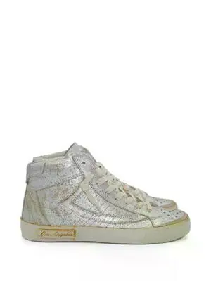 HTC LOS ANGELES Vipers Distressed High-top Sneakers