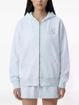 Sporty & Rich Yankees Crystal Hoodie