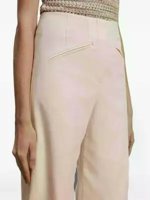 Veronica Beard Cassidee High-waisted Wide-leg Trousers