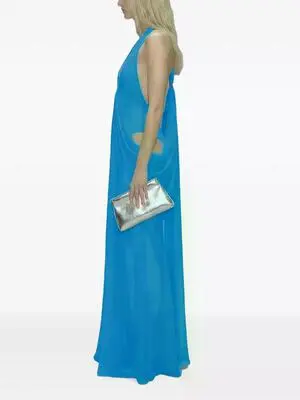 ATOIR Halterneck Maxi Dress - Blue