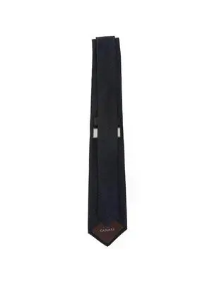 Canali Textured Silk Tie