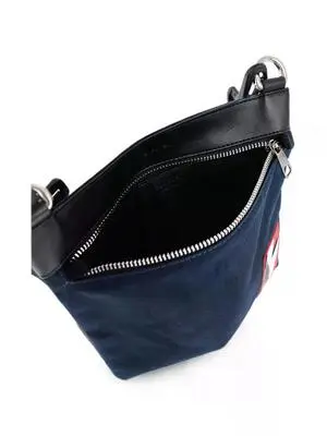 Neil Barrett Thunderbolt Patch Messenger Bag