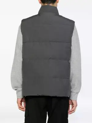Canada Goose Quilted Logo-patch Gilet - Grey