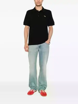 Kenzo Tiger-patch Polo Shirt