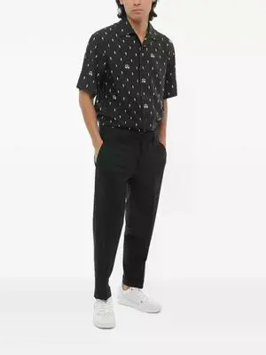 Neil Barrett Zipped-ankle Trousers - Black