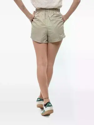 Fear Of God Logo-print Drawstring Shorts - Neutrals