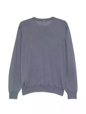 Herno Crew-neck Long-sleeve Sweater - Blue