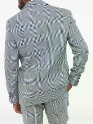 Brunello Cucinelli Checked Buttoned Suit