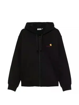 Carhartt Work In Progress American Script Hoodie - Black