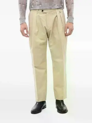 John Richmond Pleated-front Tailored Trousers