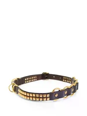 Dsquared2 Stud-embellished Leather Belt