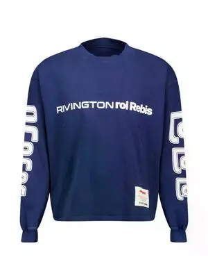 RIVINGTON ROI REBIS Meta Uso Garden T-shirt - Blue
