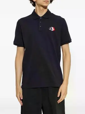 Moncler Logo-patch Short-sleeve Polo Shirt