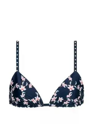 Agua Bendita Tulua Anhelo Bikini Top - Blue