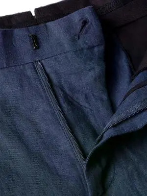 Sunspel Pressed-crease Tailored Trousers