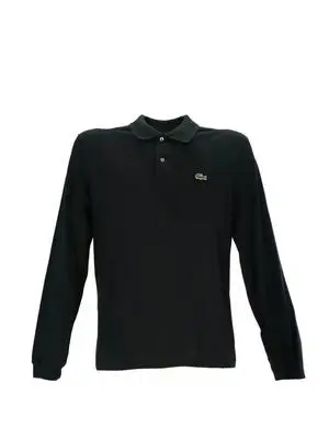 Lacoste Long-sleeve Logo-patch Polo Shirt