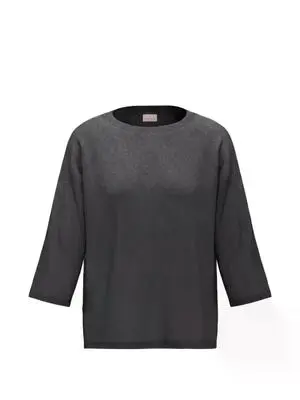 Marella Three-quarter-sleeve Crew Neck Top