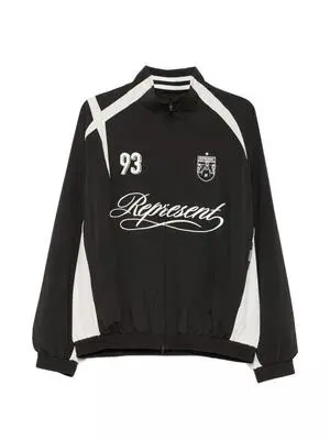 REPRESENT Track Jacket - Black