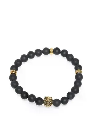 Guess Lion Head Beaded Bracelet