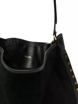 Isabel Marant Étoile Oskan Soft Studded Shoulder Bag