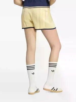 Adidas Chevron Knit Drawstring Shorts