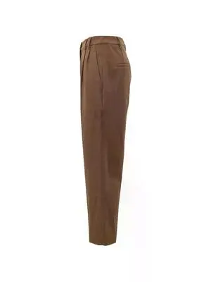 Brunello Cucinelli Pleated Tapered Trousers