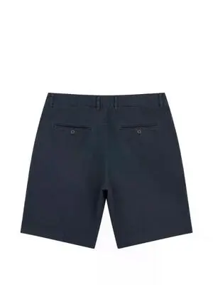 Seventy Gabardine Cotton Chino Shorts - Blue