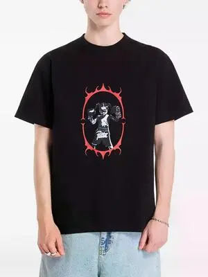 PATTA Boxing Graphic-print T-shirt - Black