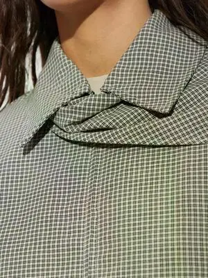 Rag & Bone Scarf-detail Checked Wool Jacket