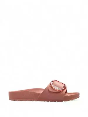 BIRKENSTOCK Madrid Big Buckle Slides - Pink