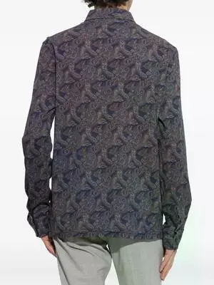 Etro Paisley-print Long-sleeve Shirt