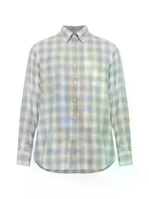 Paul & Shark Check-pattern Button-down Shirt - Neutrals