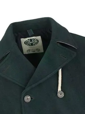 CAMPLIN Notch-lapel Double-breasted Peacoat