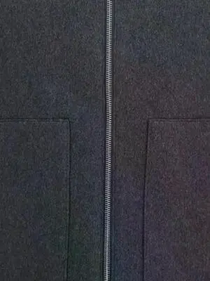 LARDINI High-neck Zip-up Gilet