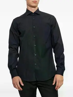 Paul & Shark Soffio Spread-collar Long-sleeve Shirt