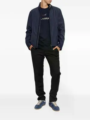 Paul & Shark Logo-plaque High-neck Jacket
