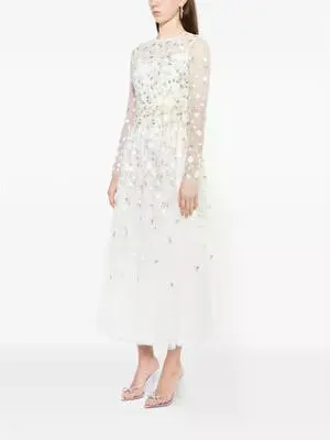 NEEDLE & THREAD Trailing-roses Ankle Gown