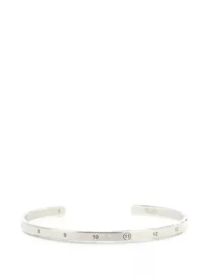 MAISON MARGIELA Numeric Logo-engraved Bracelet - Silver